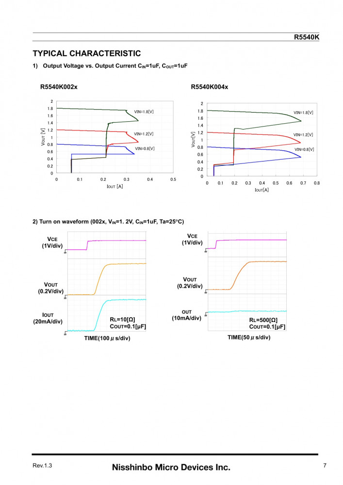 R5540 datasheet page 7