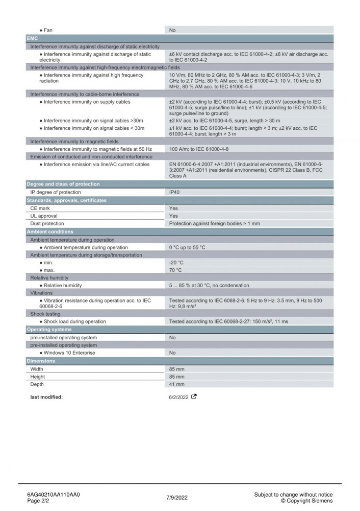 Technical document preview, page 2