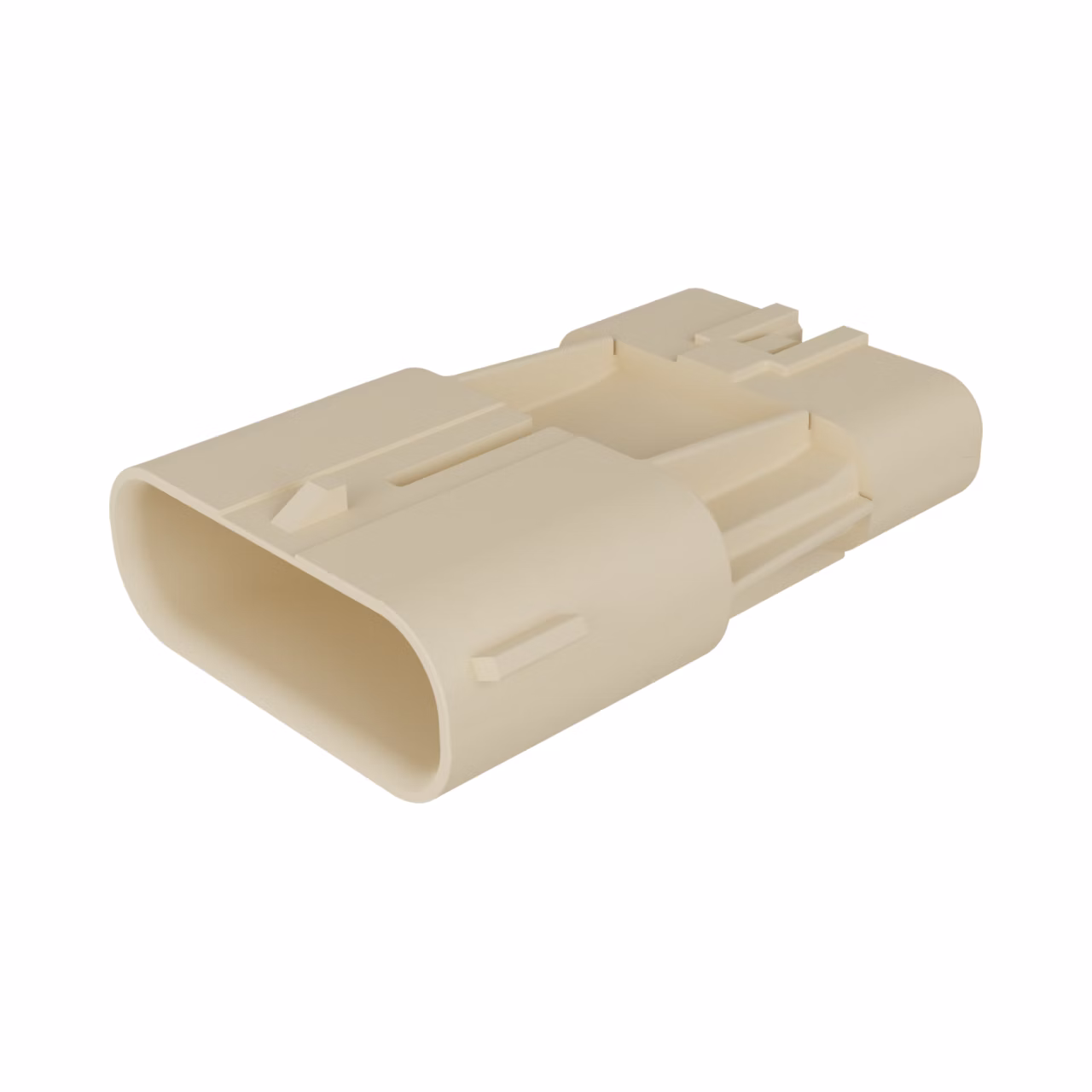Squba Sealed Plug Assembly with Clipslot, 1.80mm Pitch, Single Row, 10 Circuits, Natural for sale