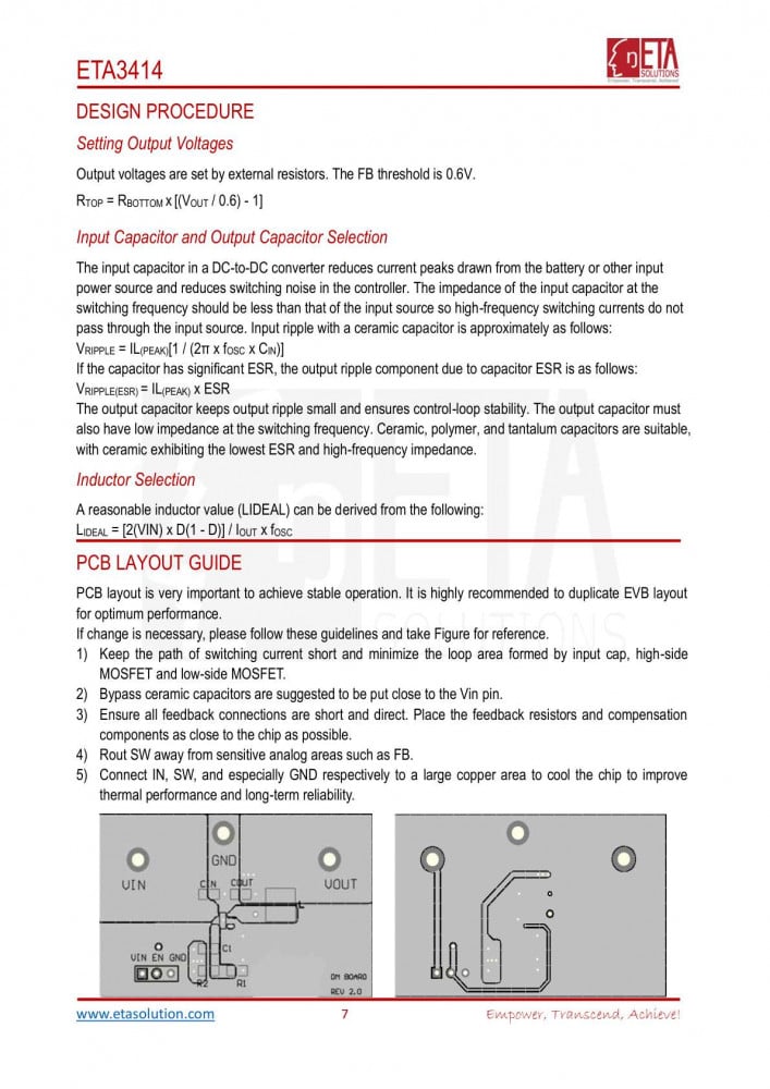 ETA3414S2F datasheet page 7