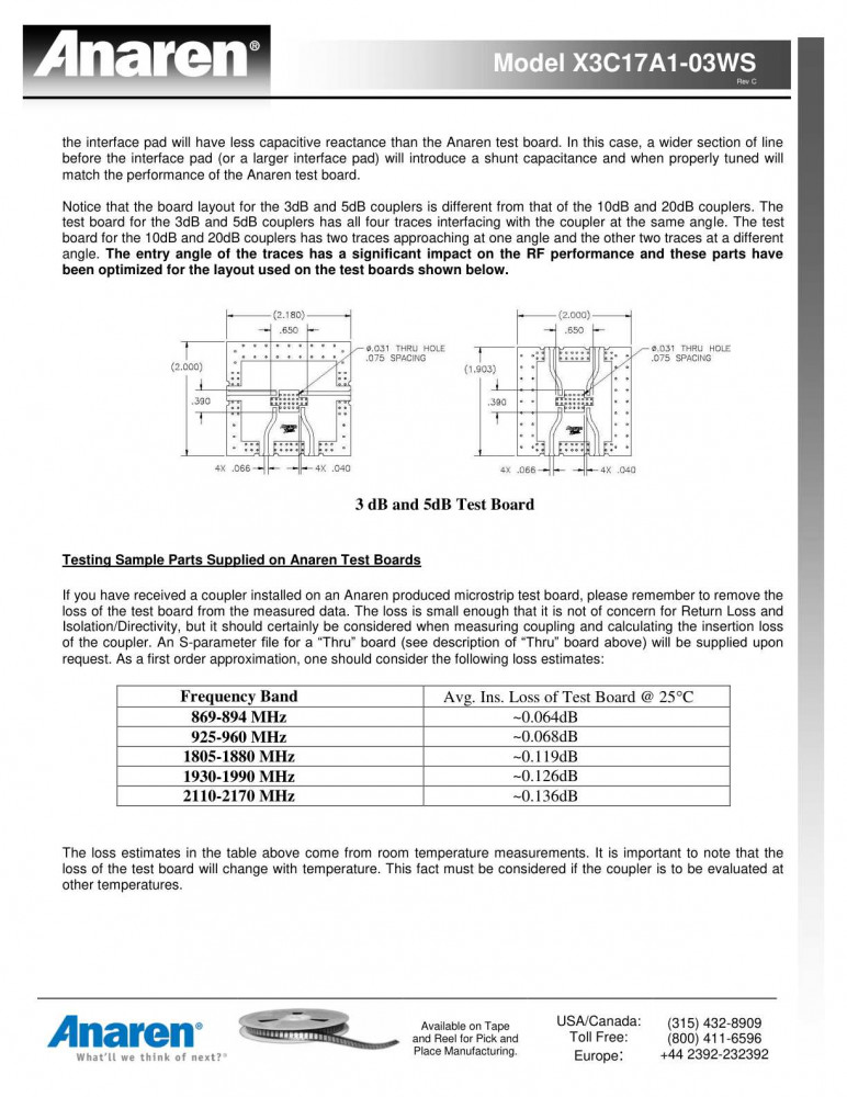 X3C17A1-03WS datasheet page 9