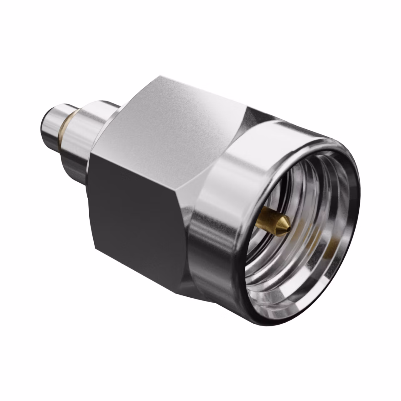 SMA Plug-to-MMCX Plug, Between-Series Adapter, Tray, 50 Ohms for sale