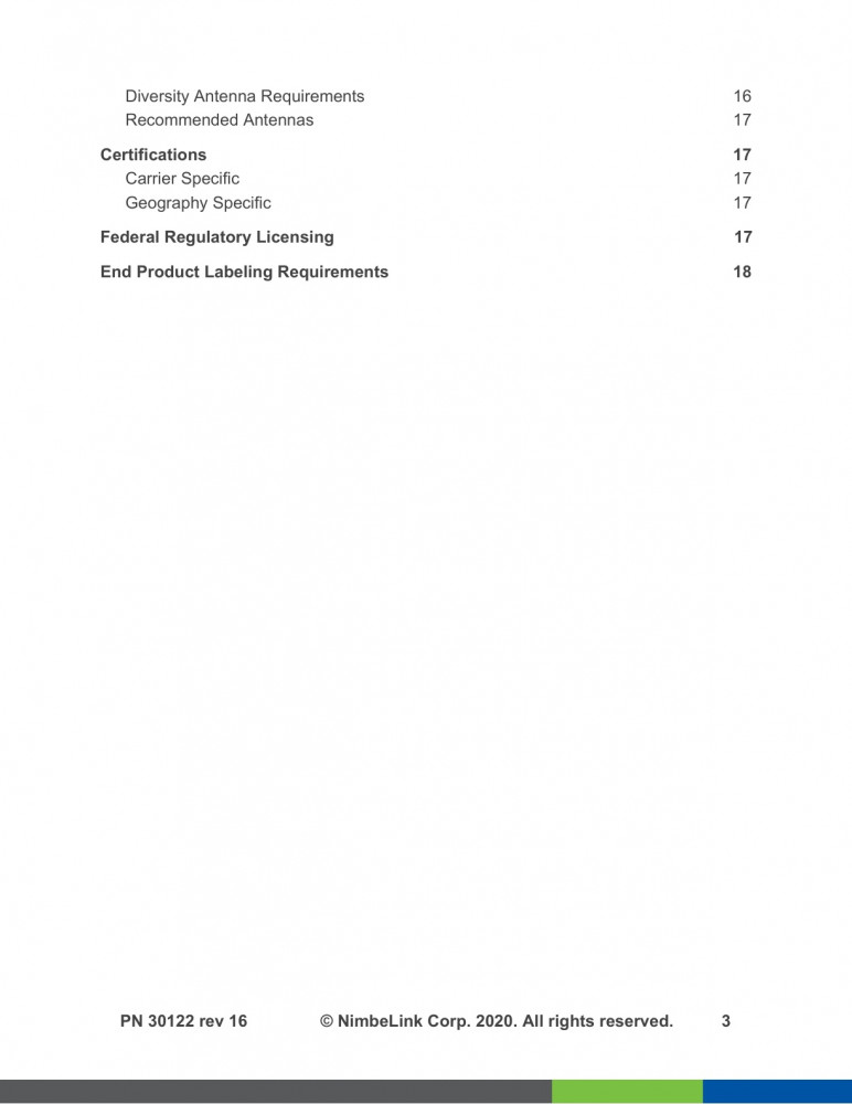 Product datasheet page 3