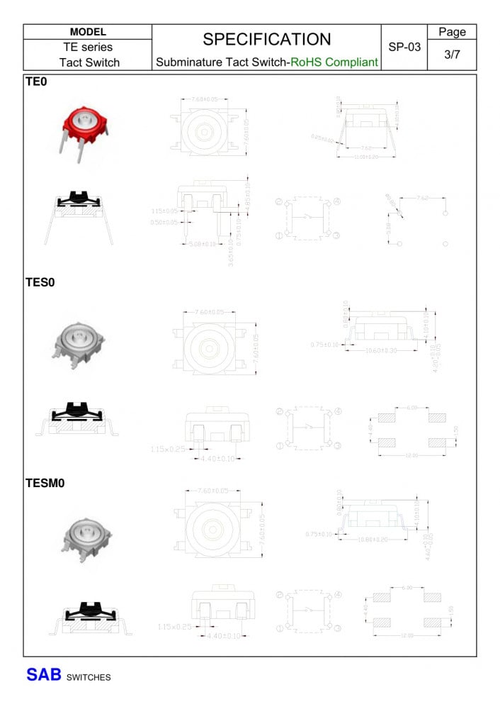BIWIN TE1Y datasheet page 3
