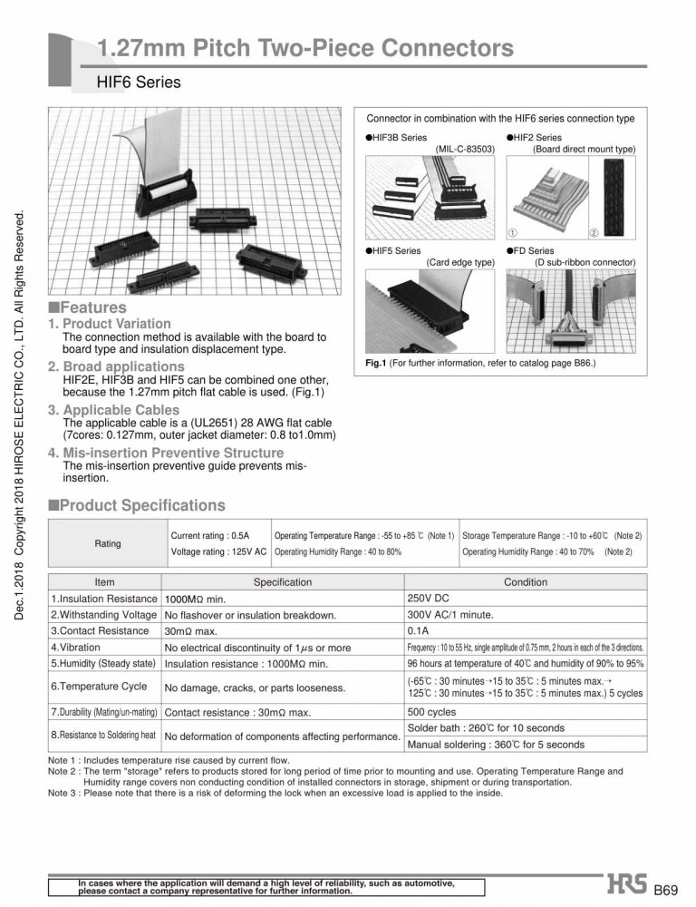 HIF6 catalog page 1