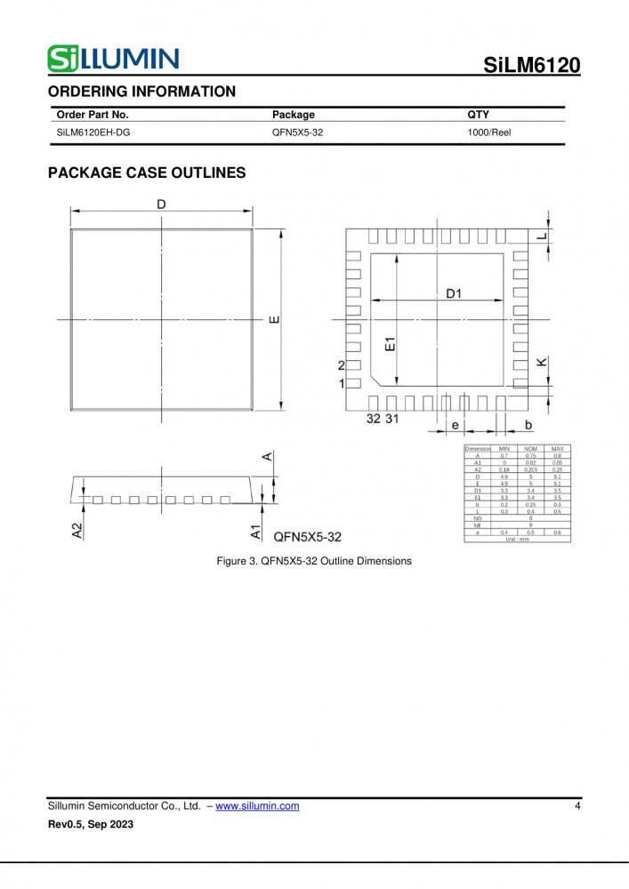 SiLM6120 datasheet preview, page 4