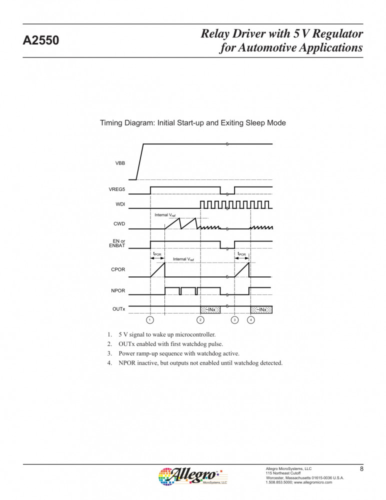 A2550 datasheet page 8
