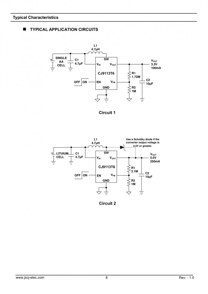 CJ9113T6A datasheet page 7