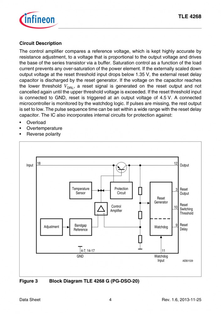 TLE4268G datasheet page 4