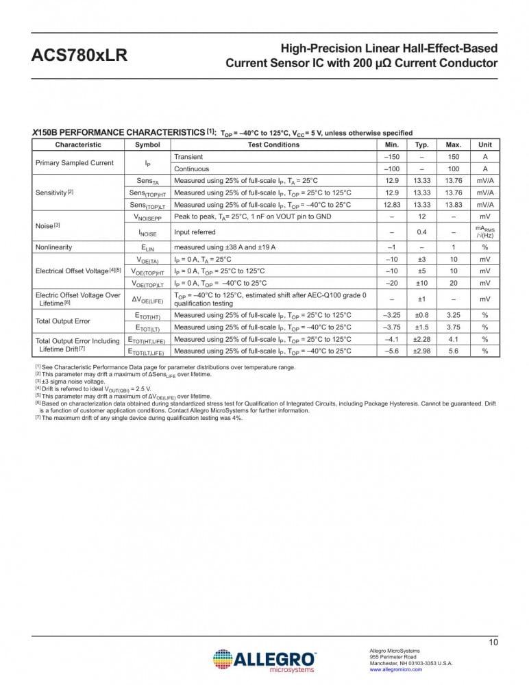 ACS780 datasheet page 10