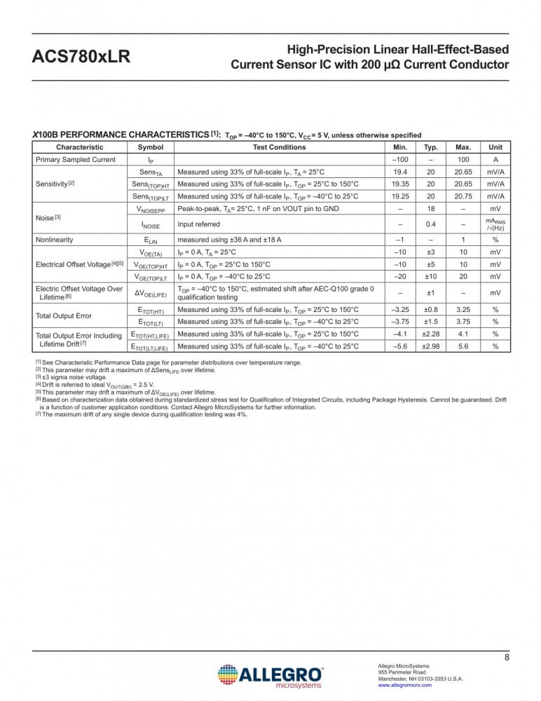 ACS780 datasheet page 8