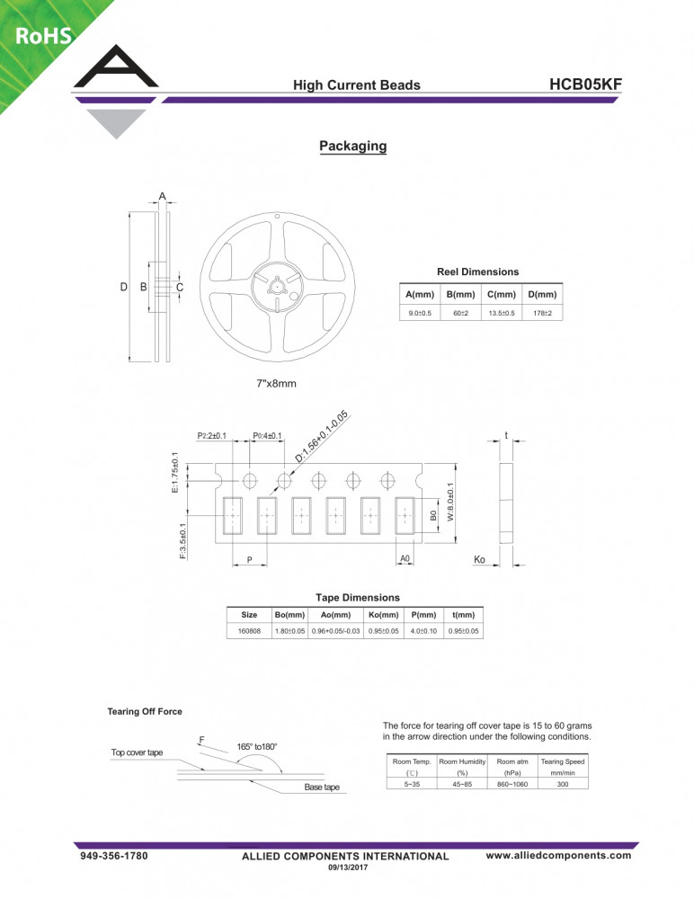 HCB05KF-300-RC technical document page 3