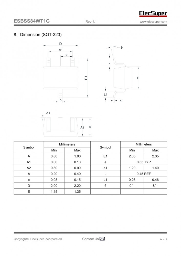 ESBSS84WT1G datasheet page 6