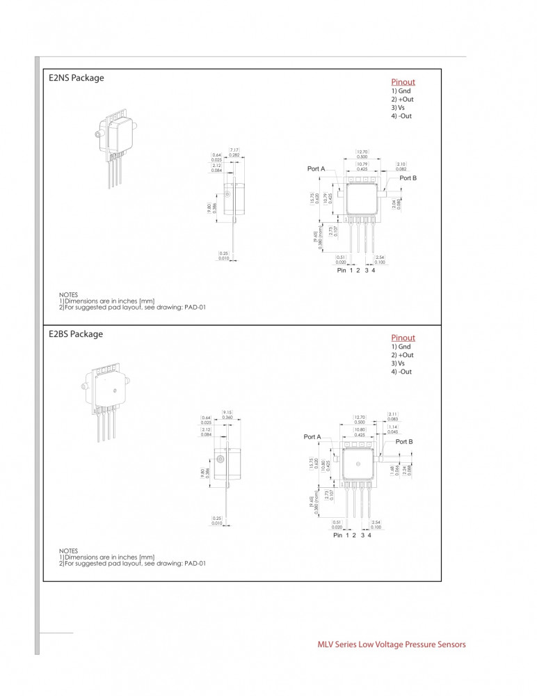 MLV series datasheet page 8