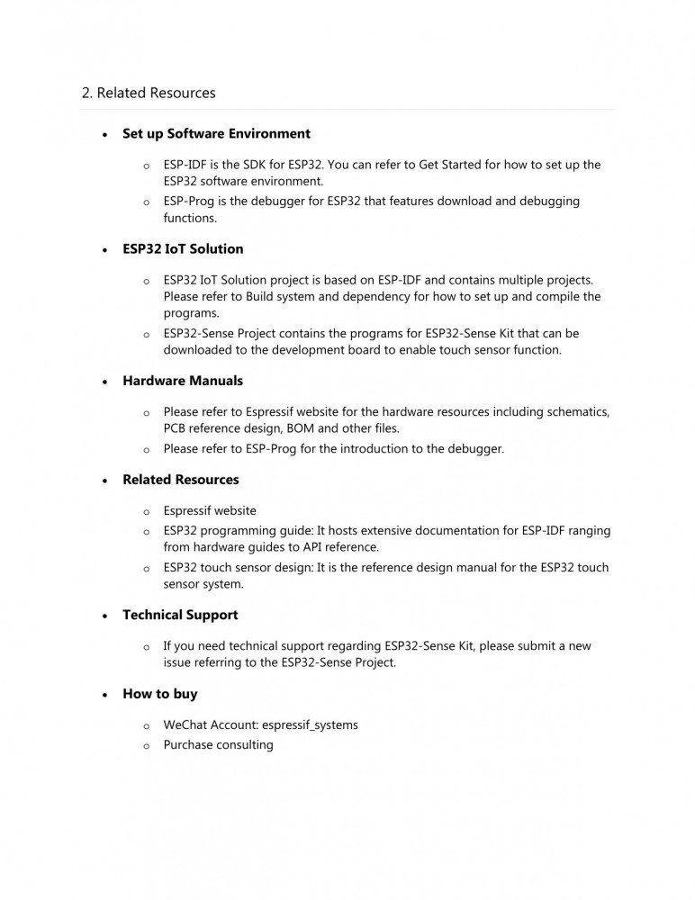 ESP32-Sense Kit documentation page 2