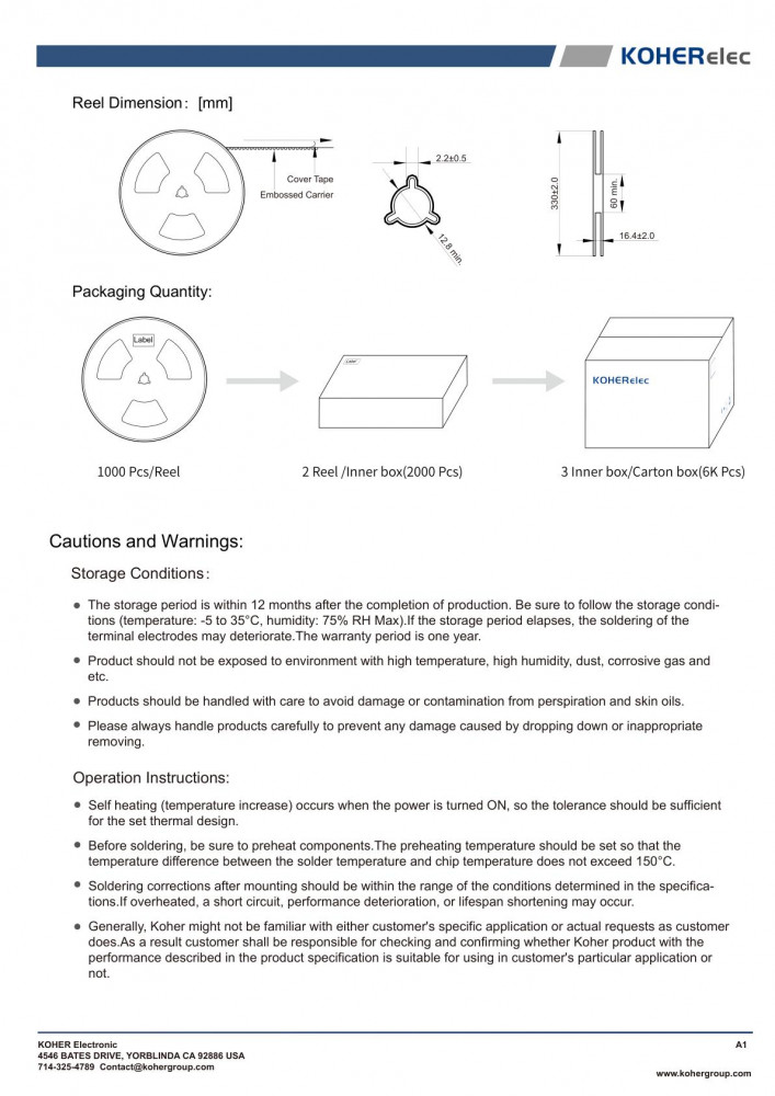 BCMA9250 series datasheet page 5