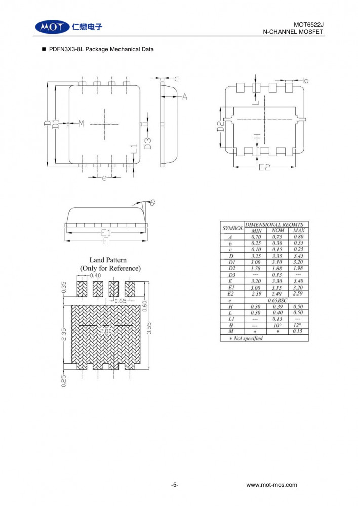 MOT6522J datasheet page 5
