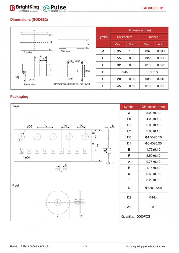 LAD8C05L01 datasheet page 4