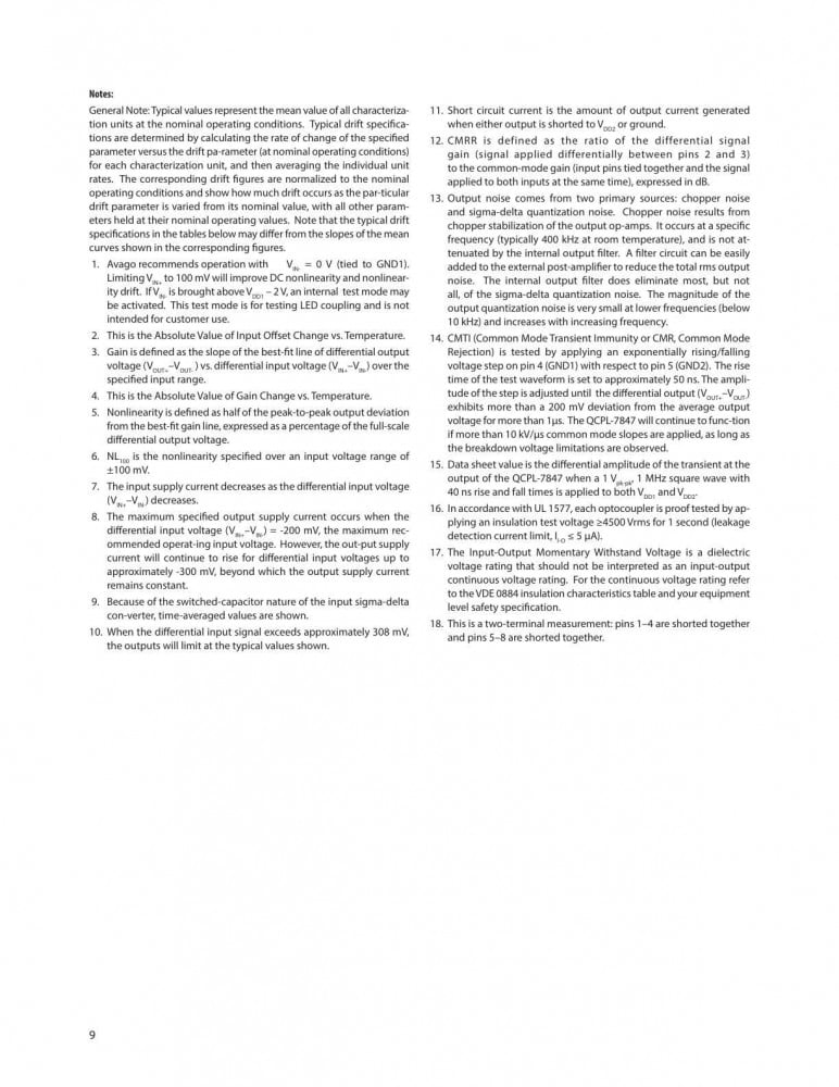QCPL-7847 datasheet page 9