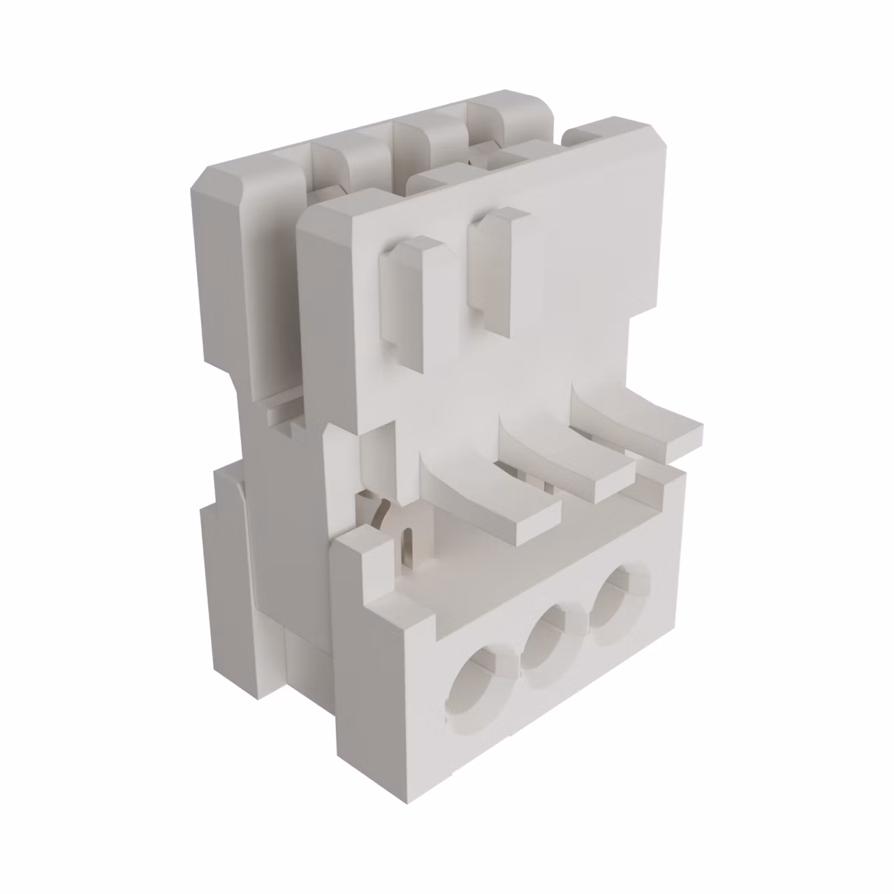 Appli-Mate RAST 2.5 Female Connector, 5.00mm Pitch, 2 Circuits, Position C and D Removed, Open Endwalls for sale