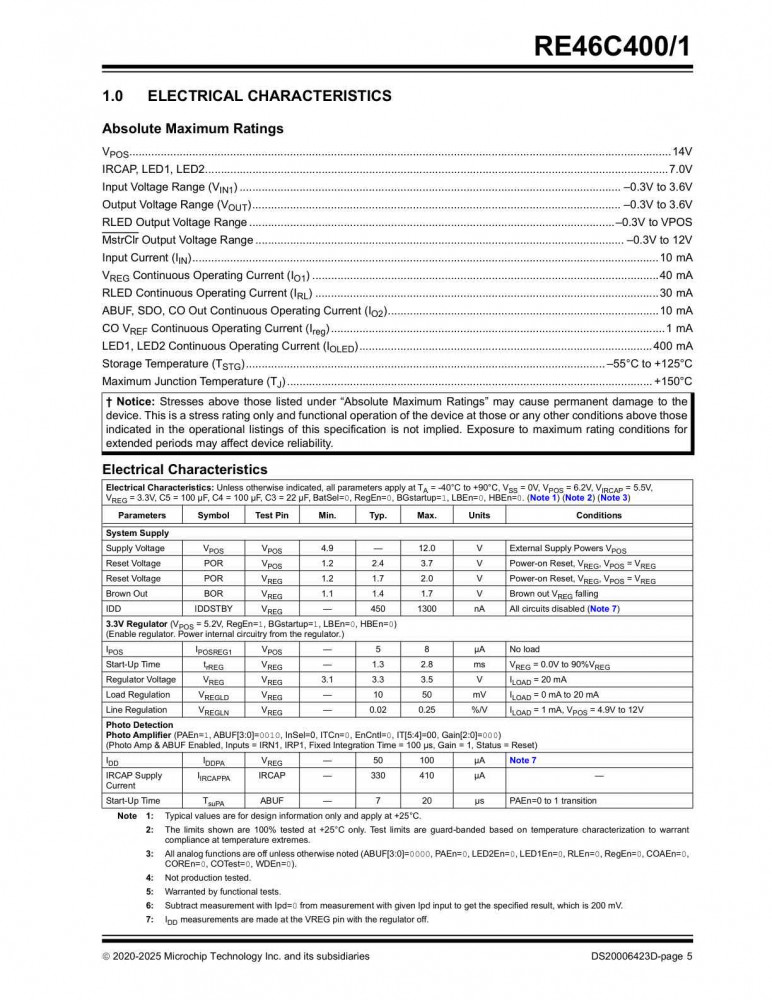 RE46C400 document page 5