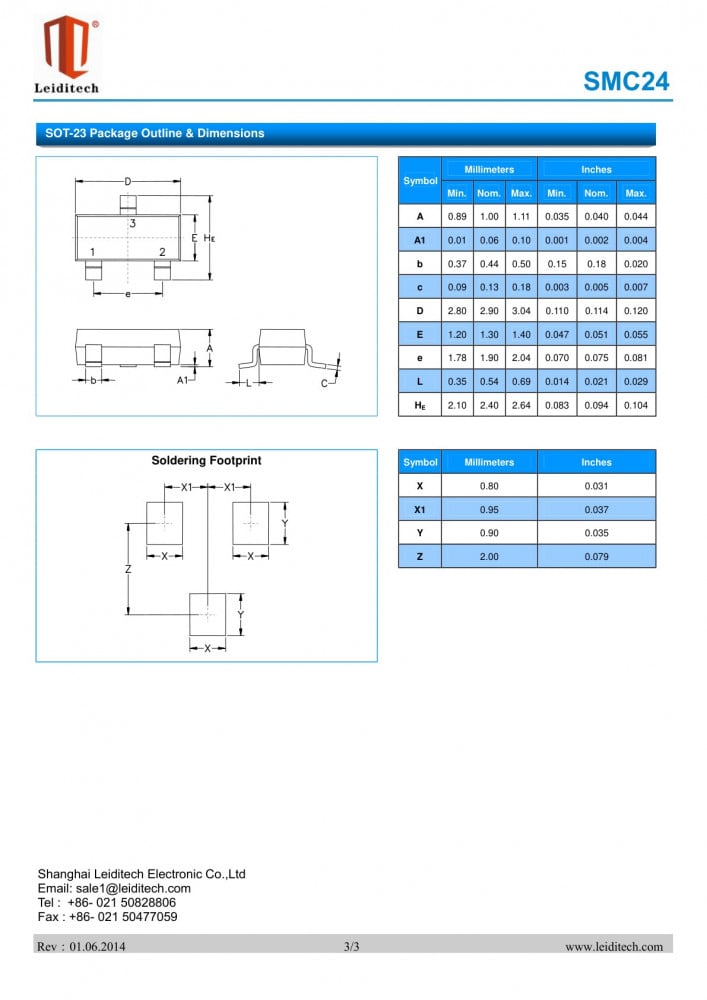 SMC24 datasheet page 3