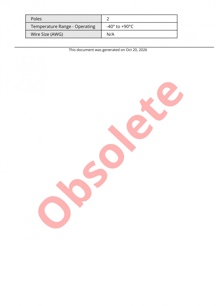 Molex S28 DIN valve connector packaging specification, document image 3