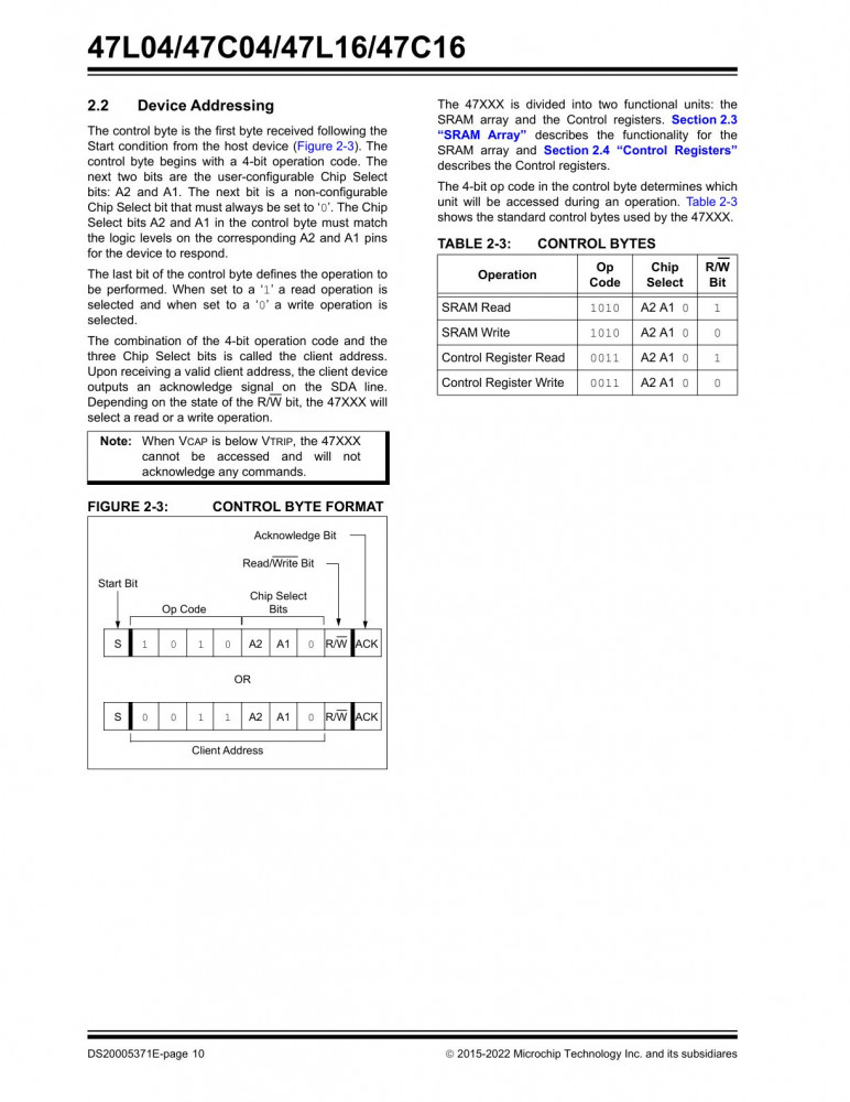 47L04-I/SN datasheet page 10