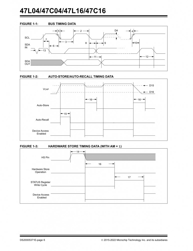47L04-I/SN datasheet page 6