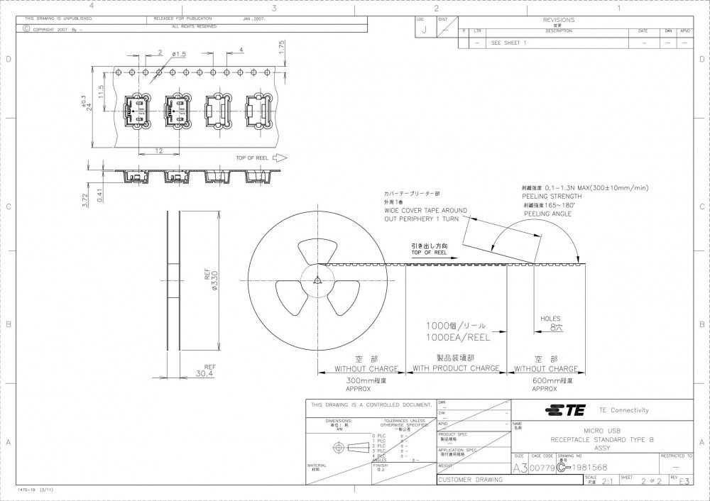 TE Connectivity 1981568-1 technical document page 2