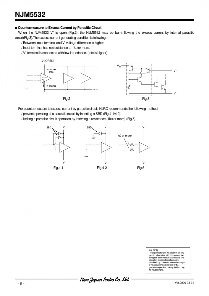 NJM5532DD datasheet page 6