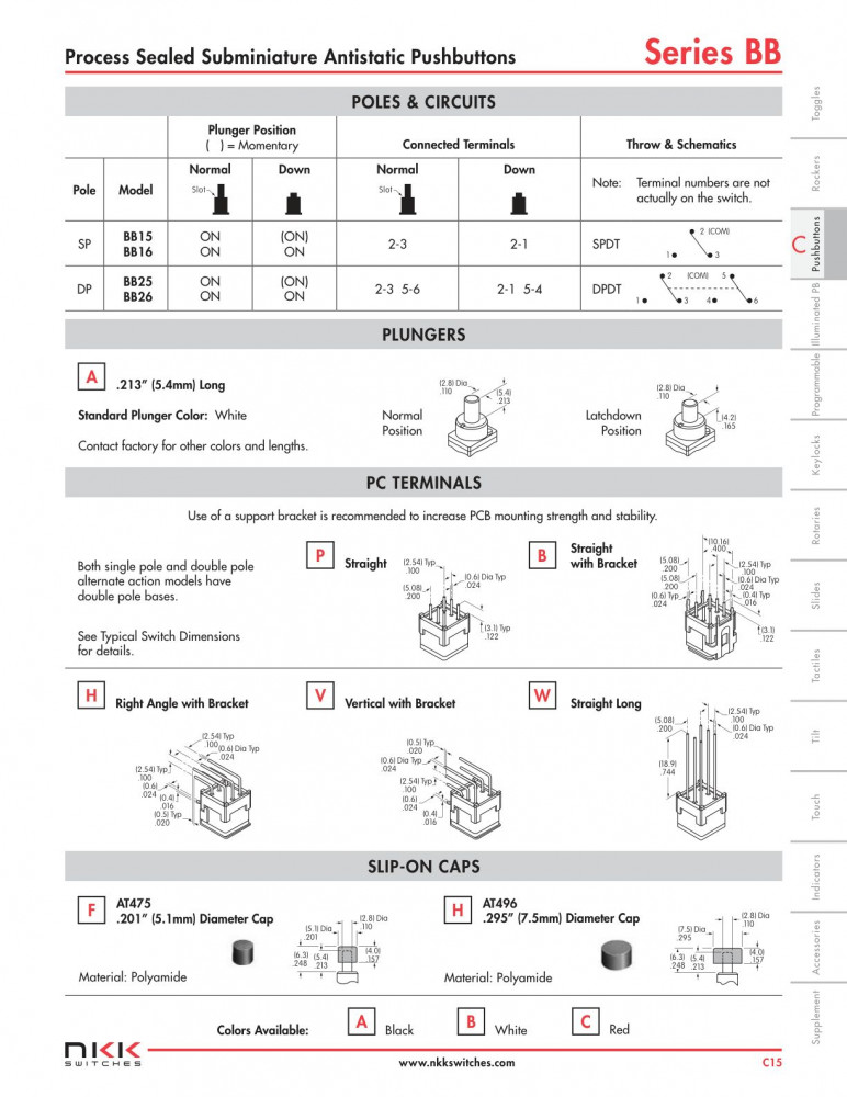 BB Series technical document page 4