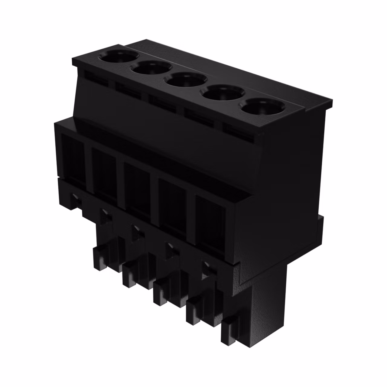 3.81mm Pitch Eurostyle Vertical Plug, Front Wire Entry, 5 Circuits for sale