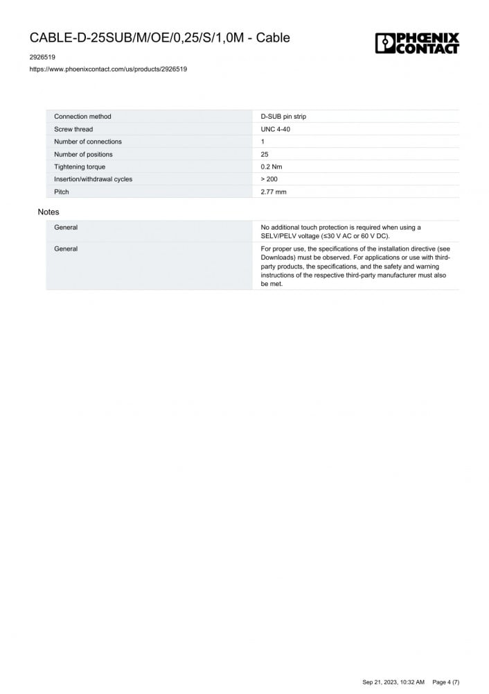 Phoenix Contact 2926519 document page 4