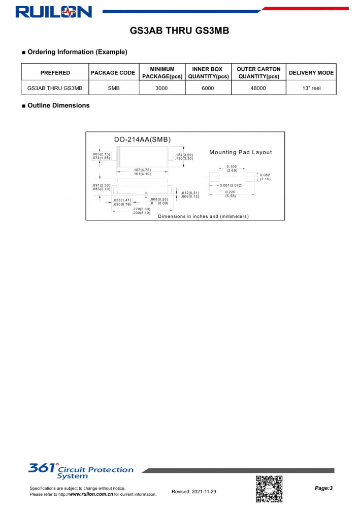 GS3MB technical document page 3