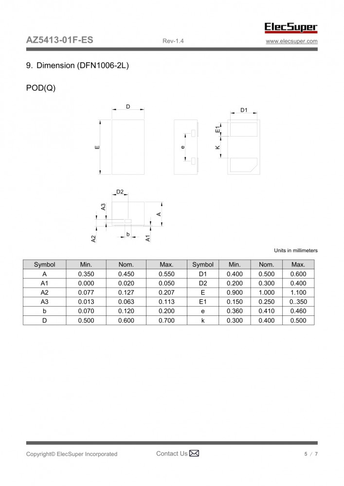 AZ5413-01F-ES datasheet page 5
