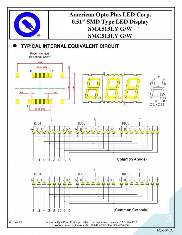 SMC513LY datasheet page 3