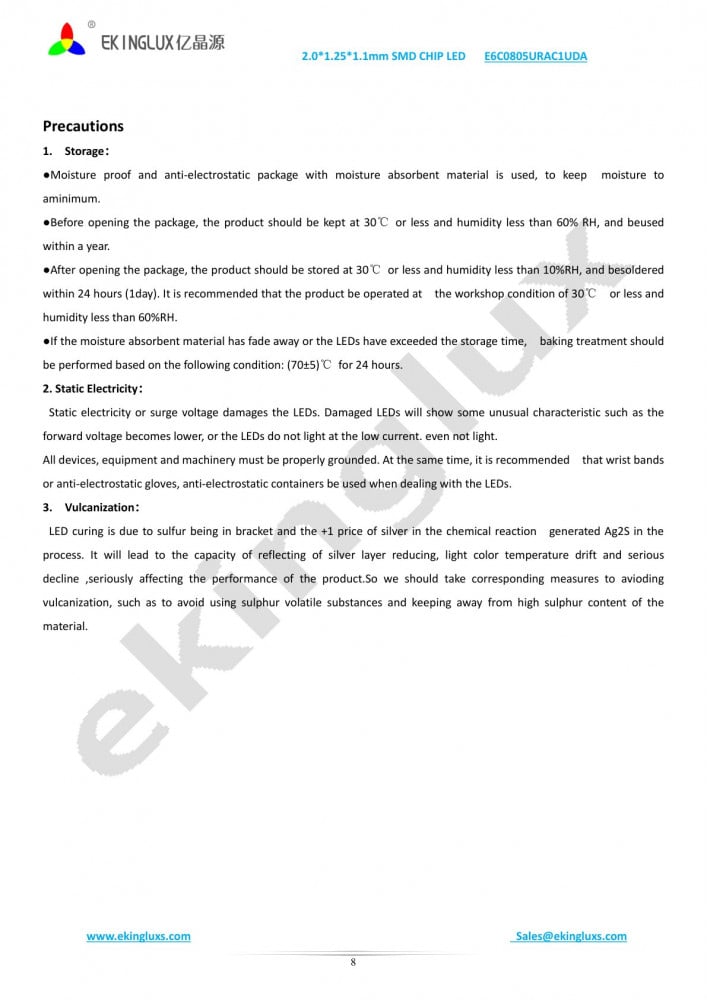 E6C0805URAC1UDA datasheet page 8