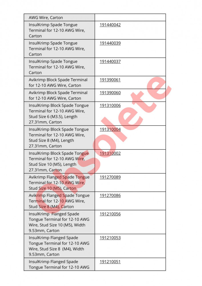 Technical document image 6 for product 192830012