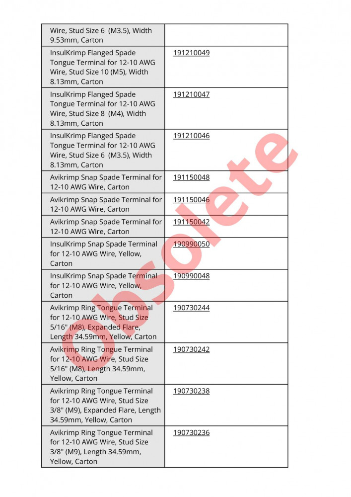 Technical document image 7 for product 192830012