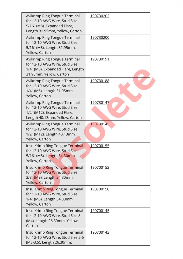 Technical document image 8 for product 192830012