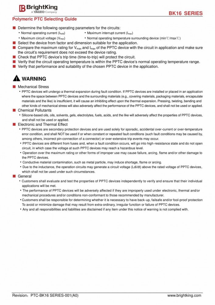 BK16-600-SZ datasheet page 4