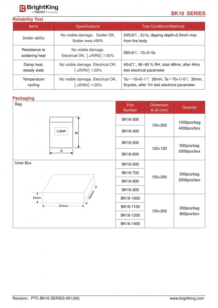BK16-600-SZ datasheet page 8