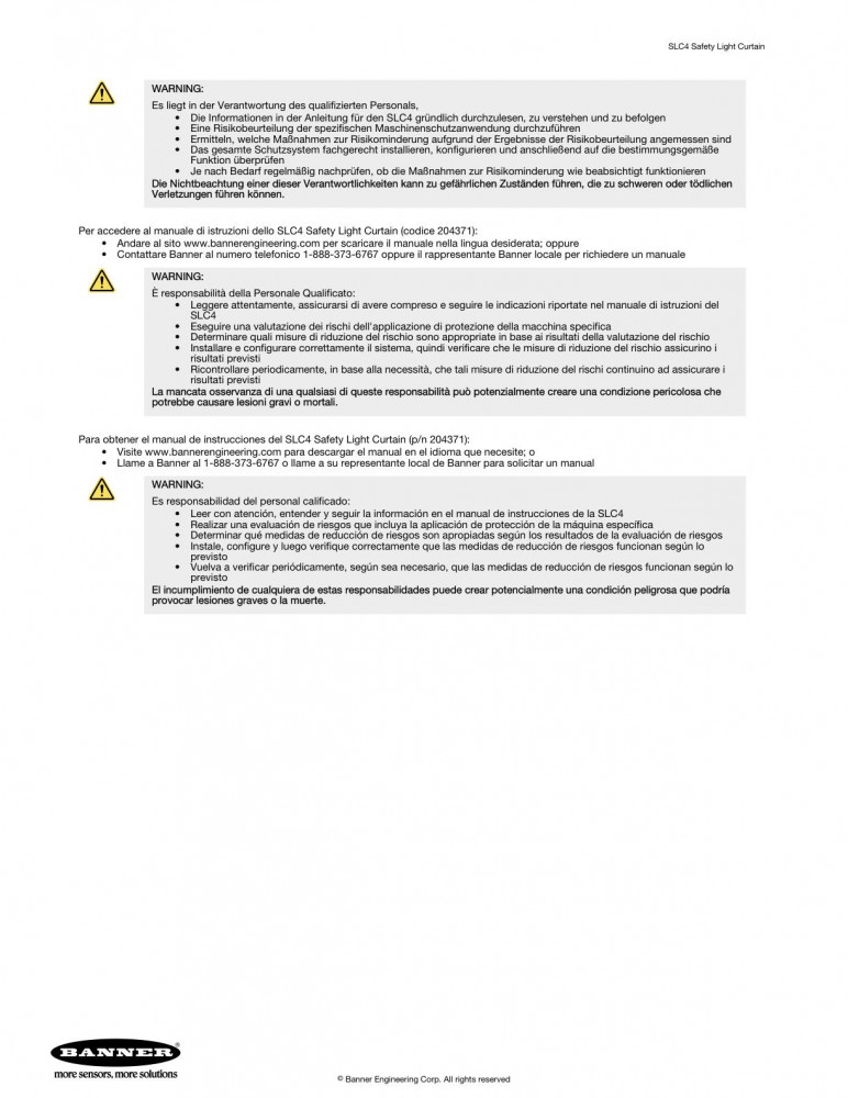 SLC4 product document preview, page 2
