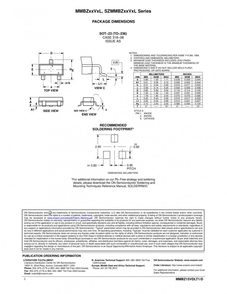 MMBZ15VDLT1G datasheet page 5