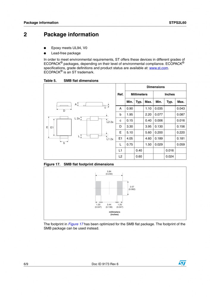 STPS2L60 datasheet page 6