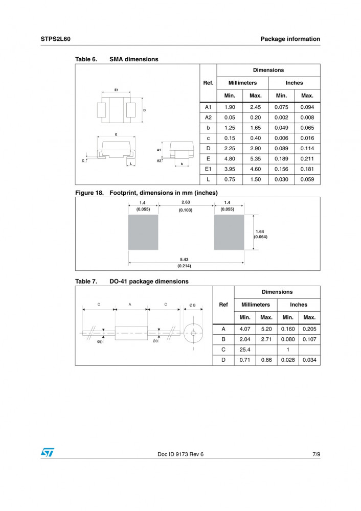 STPS2L60 datasheet page 7