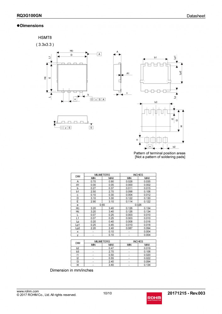 RQ3G100GNTB datasheet page 10