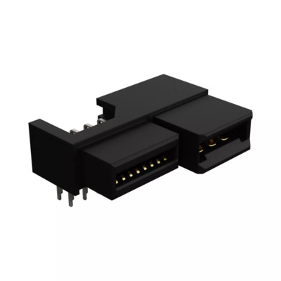 EXTreme LPHPower Receptacle Header, Right-Angle, 2 Power Contacts, 16 Signal Contacts, Select Gold (Au) Plating, for 3.18mm Thick PC Board for sale
