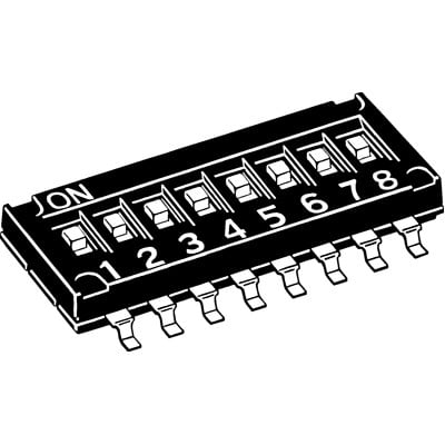 OMRON A6A-16RW DIP Switch